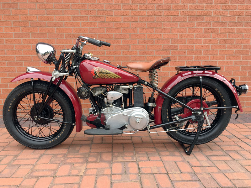 1945 Indian Scout 741- Original bike- Matching numbers- European import ...