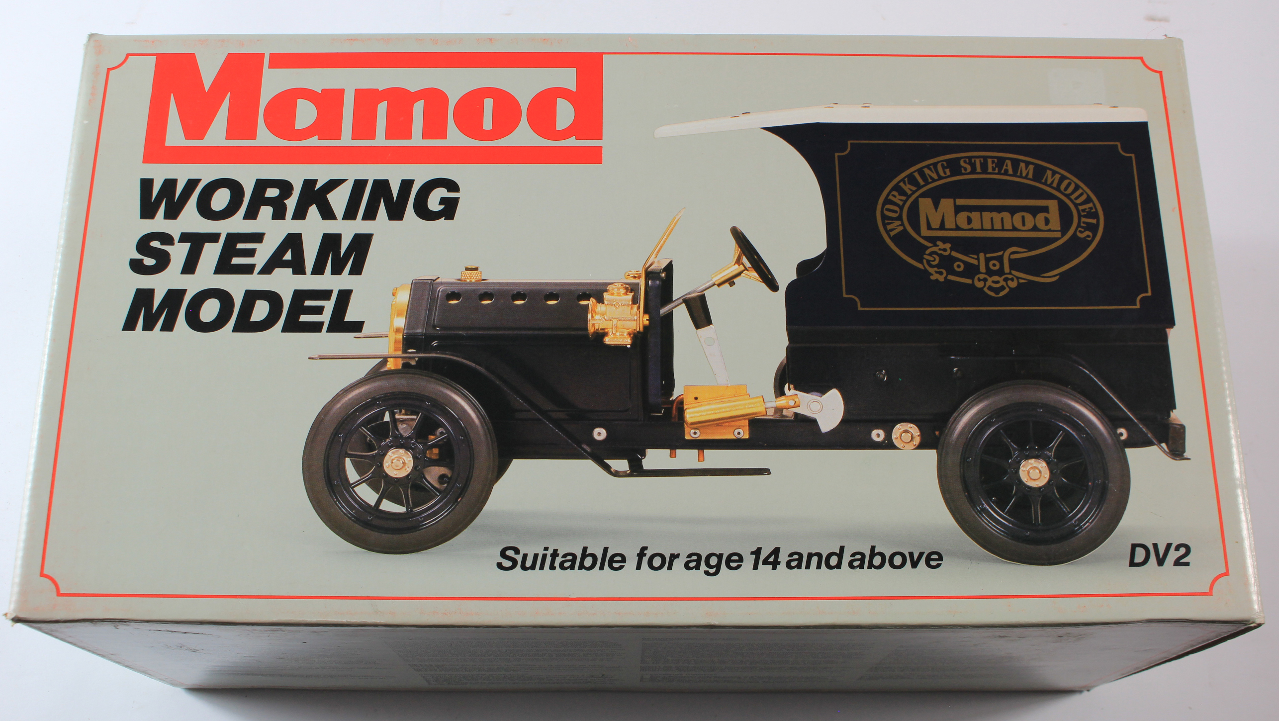 Mamod DV2 working live steam model of a delivery van, length 38cm ...