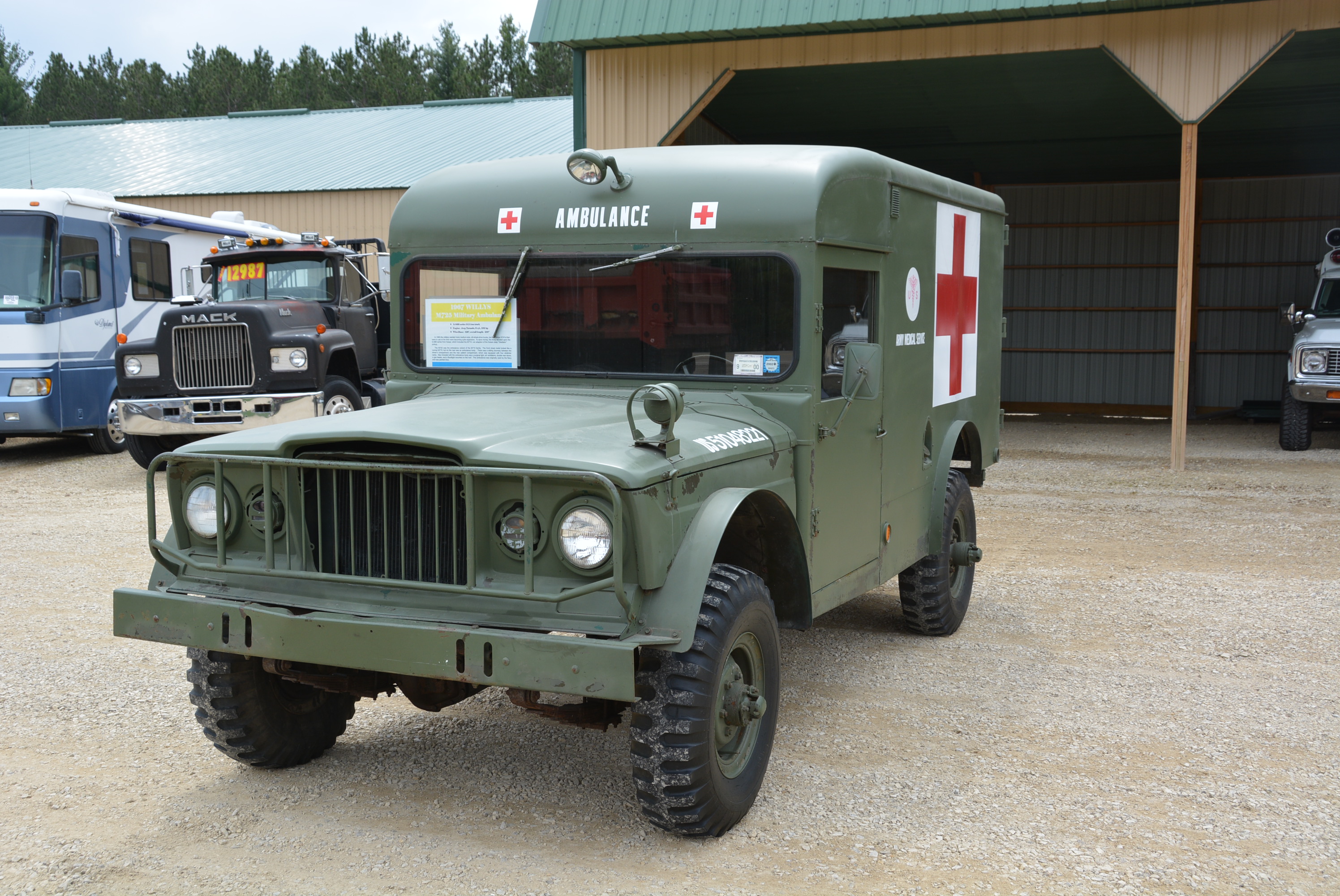 1967 Jeep Willys Mash Ambulance 11263miles