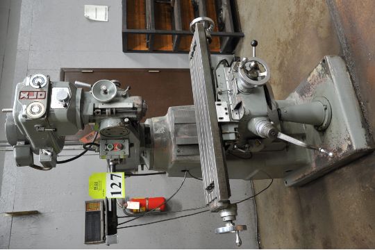 Excello Model XLO Milling Machine ; 1.5 HP, 2-Axis DRO