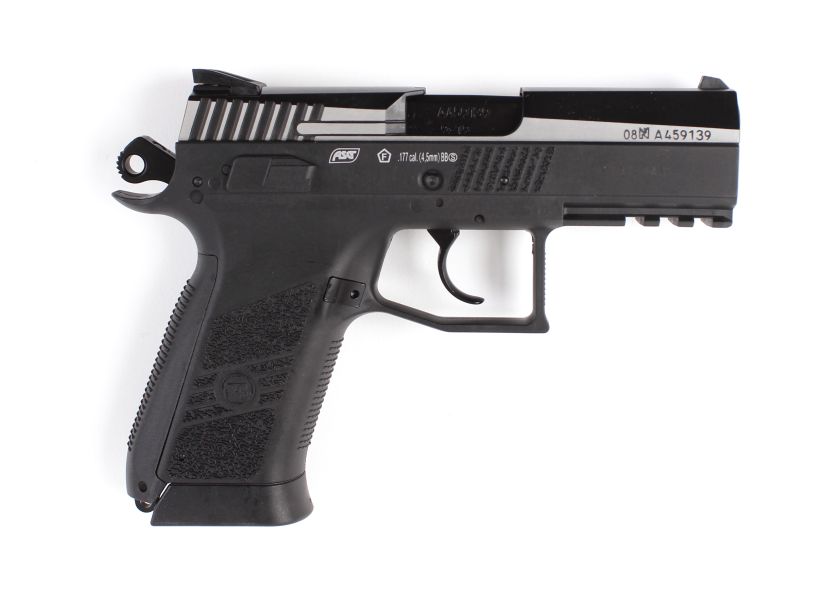 .177 ASG CZ 75 P-07 DUTY Co2 semi automatic air pistol, no. 11G71645