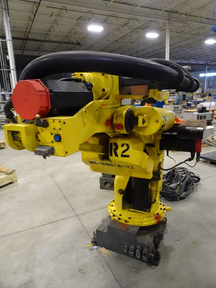 1997 FANUC 2-420I W ROBOT W/FANUC SYSTEMS R-J2 CONTROLLER, S/N R980903724