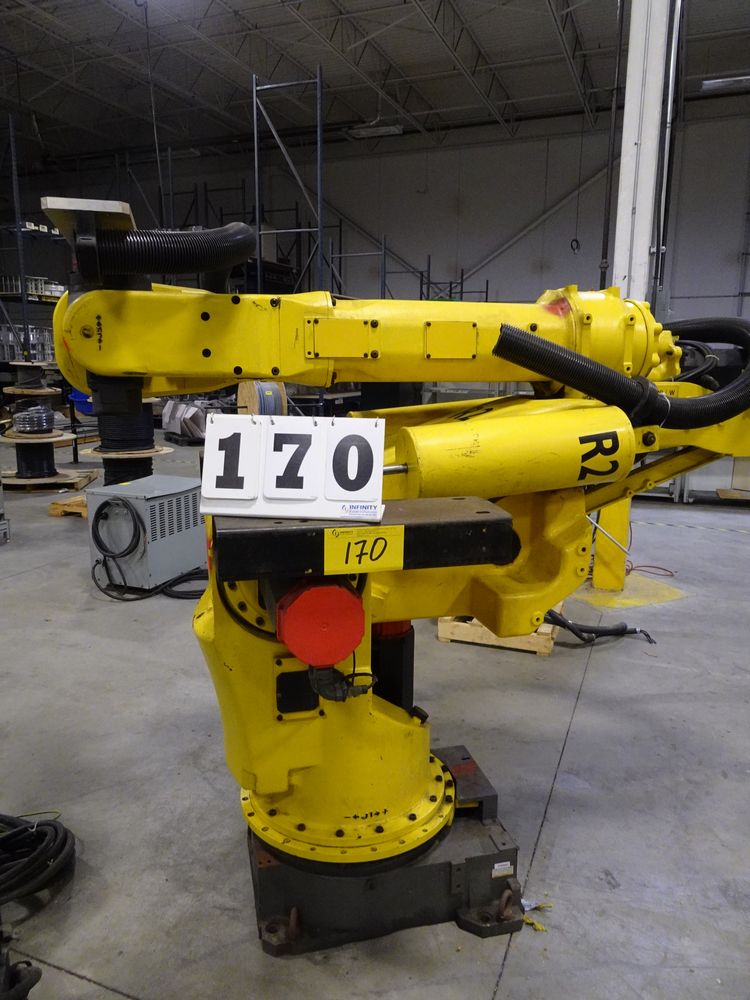 1997 FANUC 2-420I W ROBOT W/FANUC SYSTEMS R-J2 CONTROLLER, S/N R980903724
