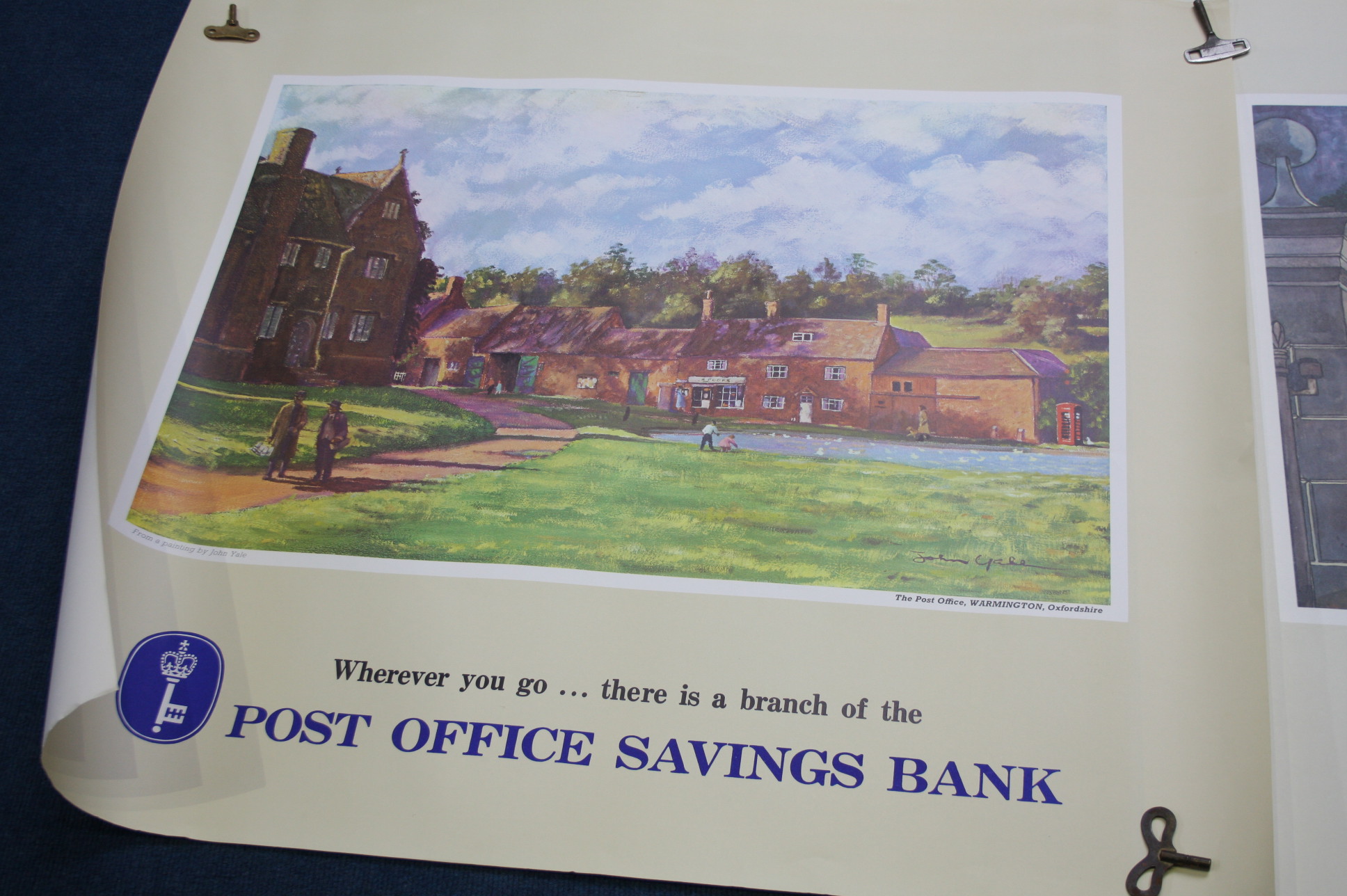 6 Post Office Savings Bank Advertising posters, circa 1970's, Various ...