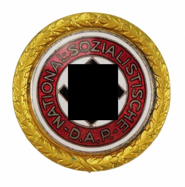 1.2.) Deutsches Reich (1933-45)Goldenes Parteiabzeichen der NSDAP ...