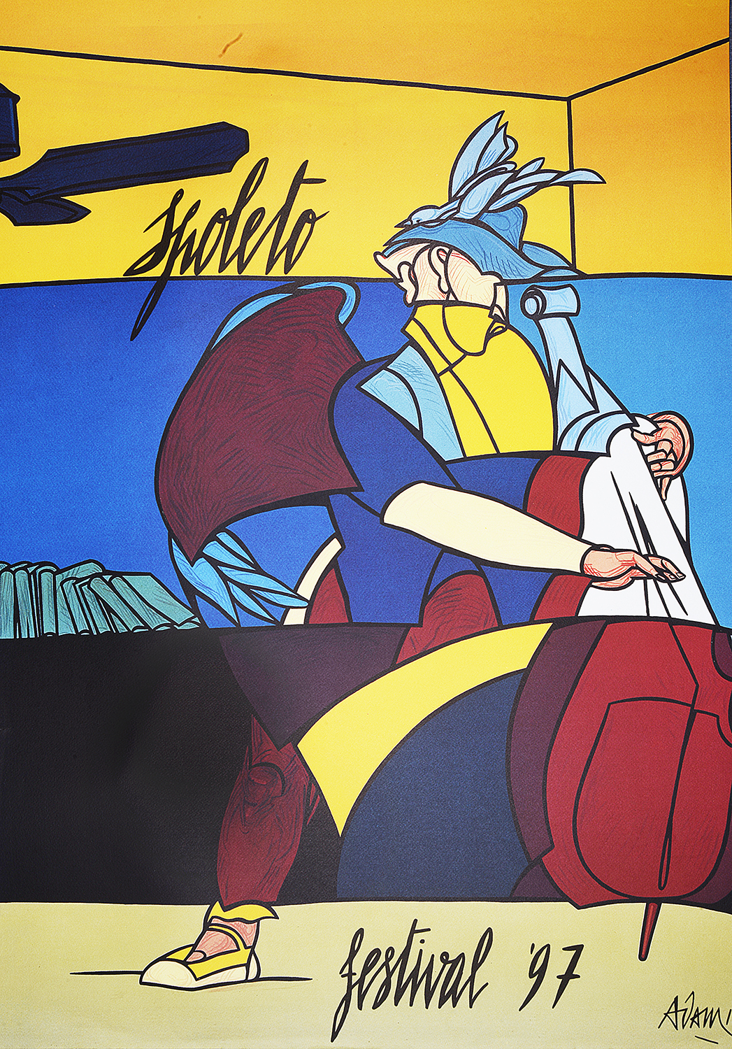 A collection of six Spoleto Festival Posters, dating from 1994 to ...