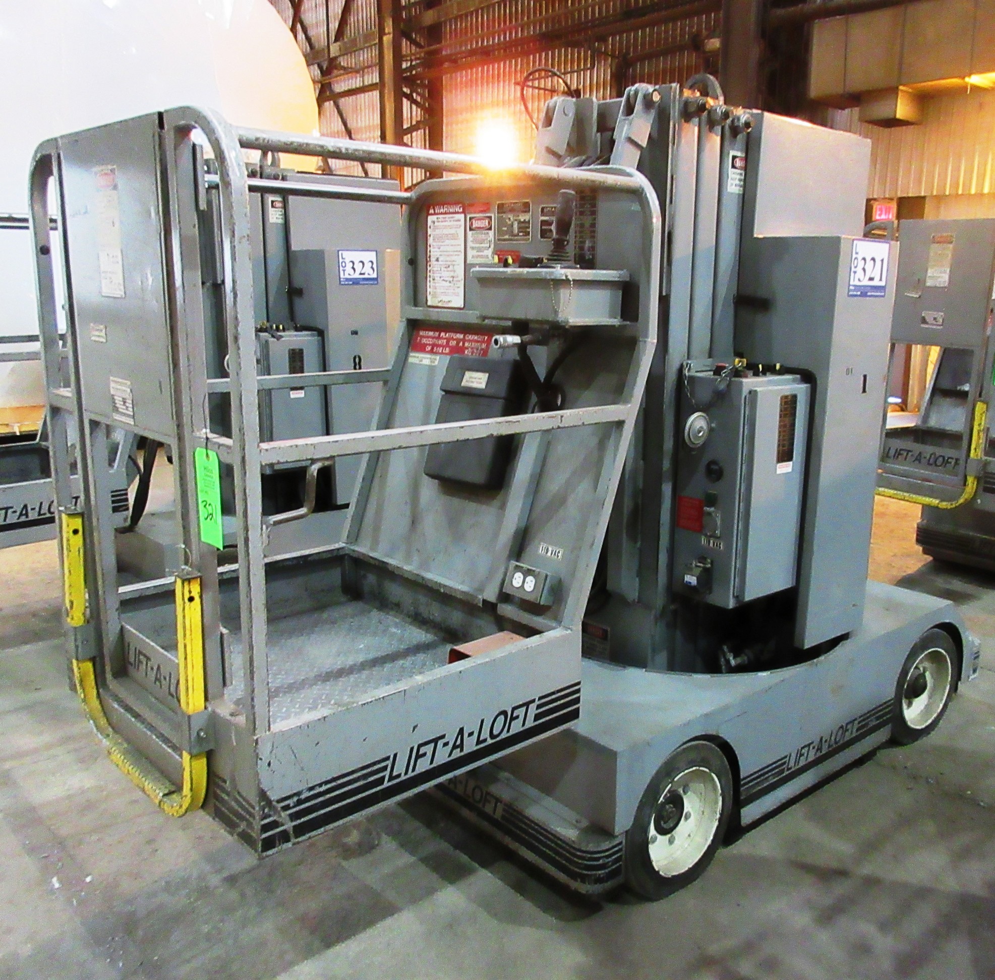 { Choice of lots: 318, 321, 323 } Lift-A-Loft Model AMR40-18 Electric ...