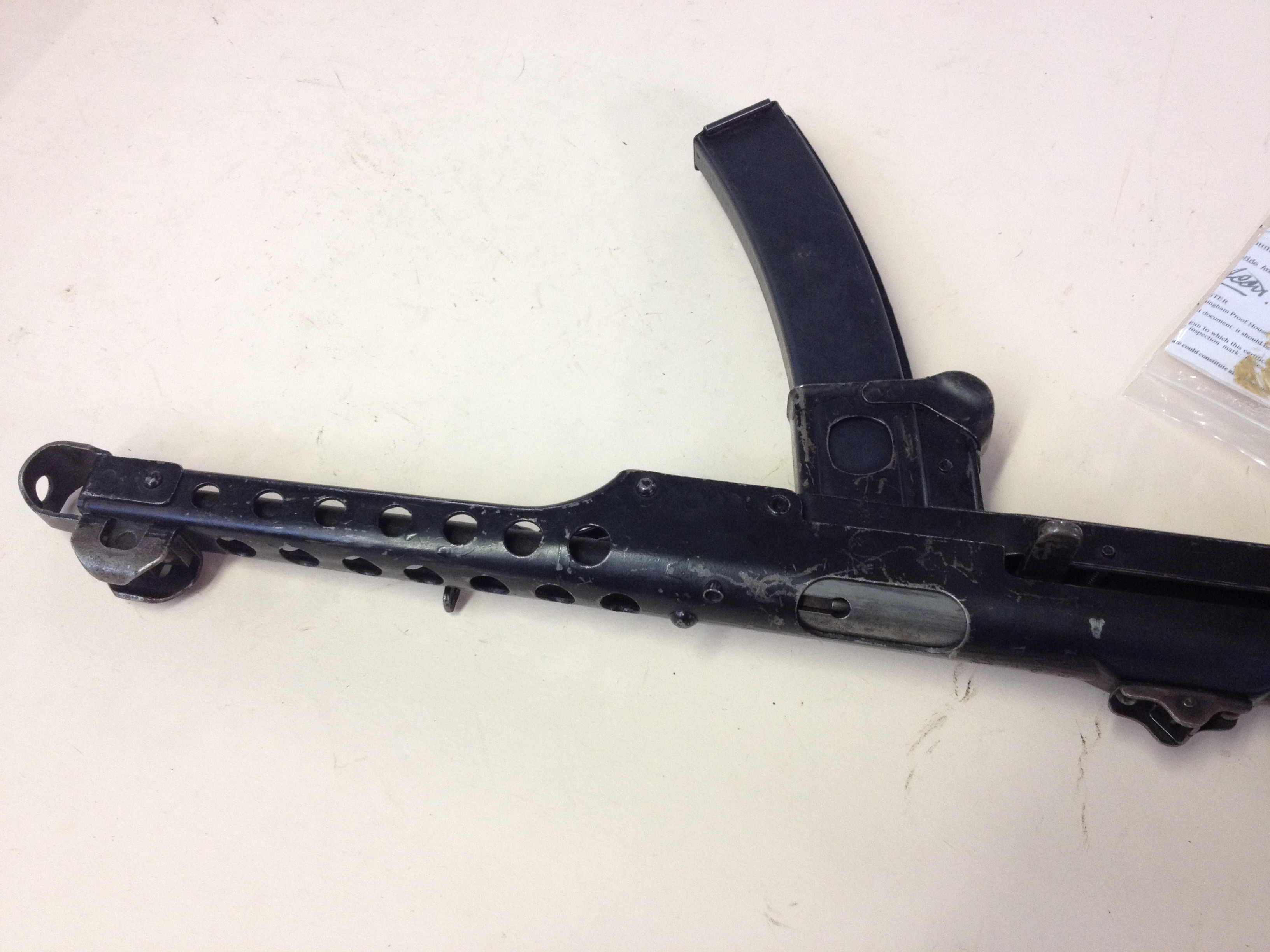 A Chinese 7.62mm Type 54 PPS-43 sub machine gun, barrel length 10 ...