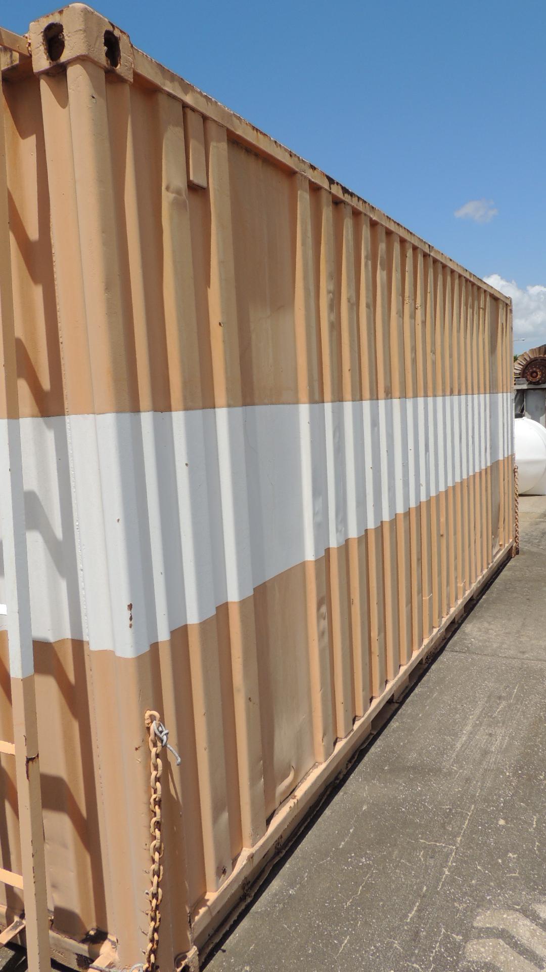 Container / Office. Conex 20' container and contents, side door two ...