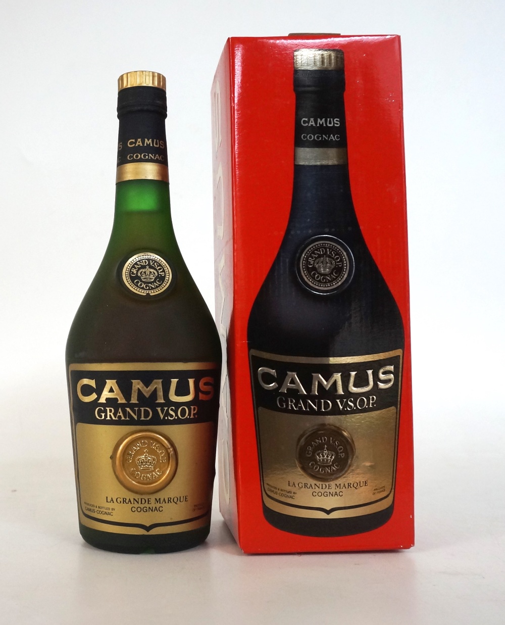 CAMUS GRAND V.S.O.P. c.1980 A bottle of Camus Grand V.S.O.P. La Grande ...