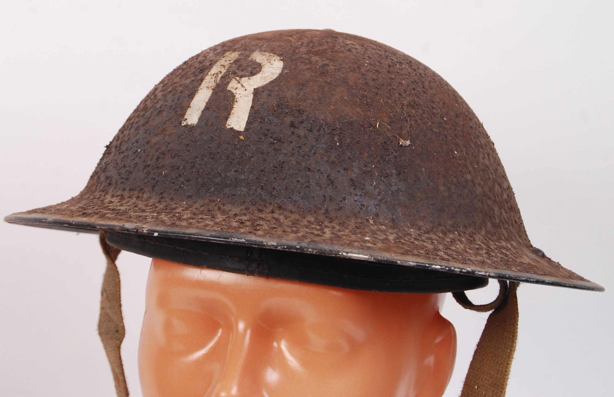 A collection of 4x original WWII Second World War Civil Defence steel ...