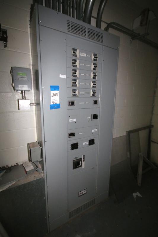 2007 Siemens 1200 Amp Main Switch Breaker Panel, Type P5, Cat # ...