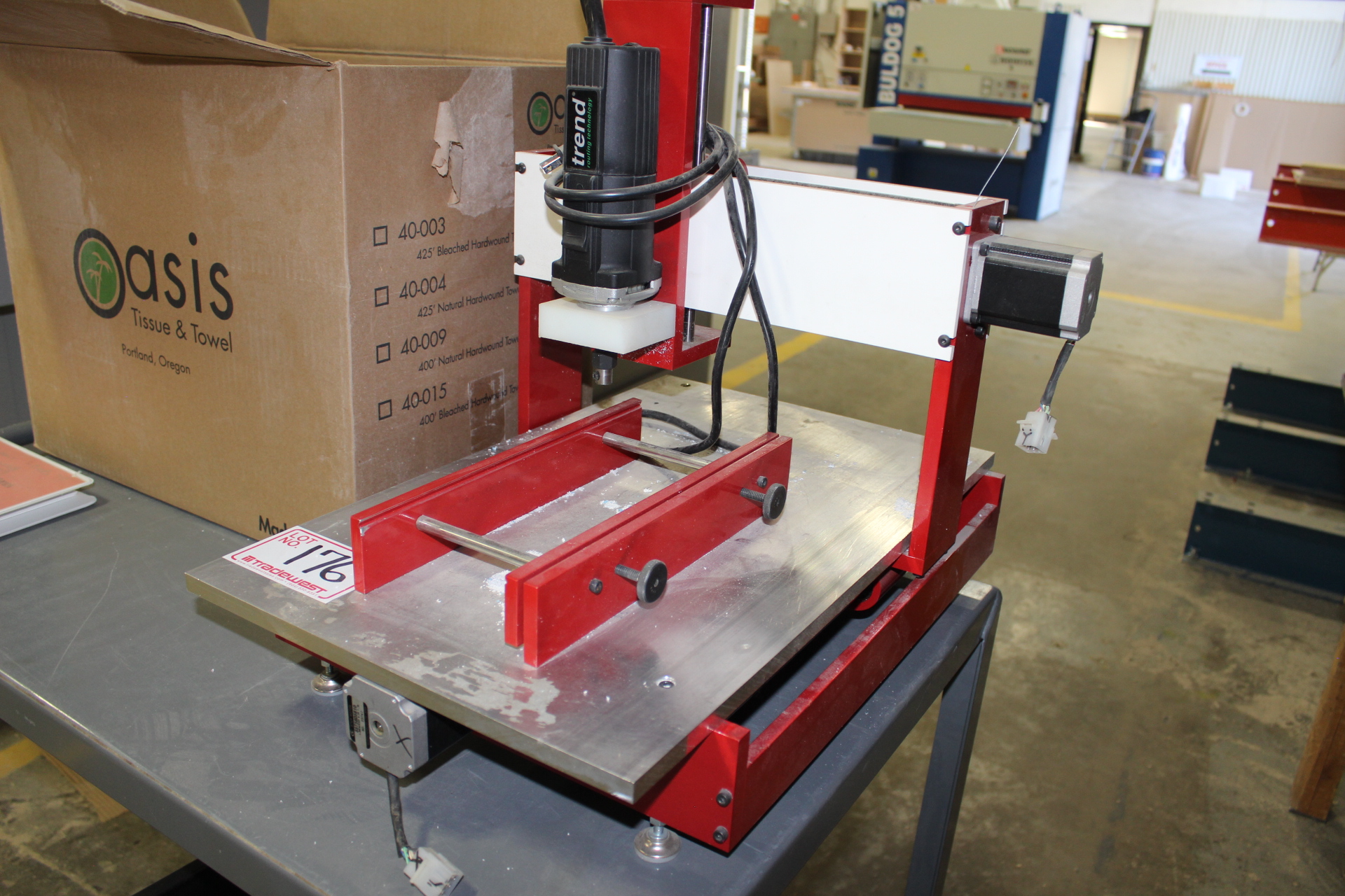 MECANUMERIC CHARLYROBOT-CHARLY4U TYPE 5/1 TEMPLATE CNC MACHINE, S/N 910 ...