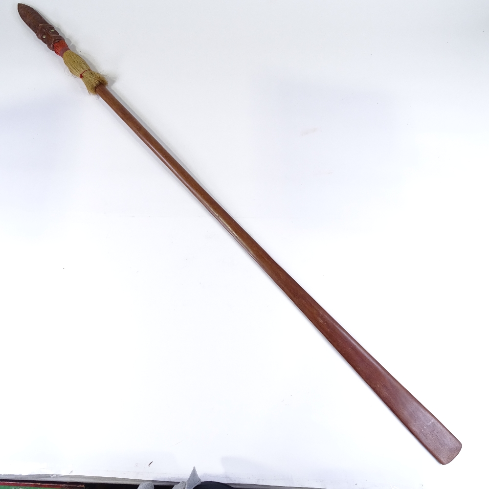 A New Zealand Maori Taiaha, length 154cm