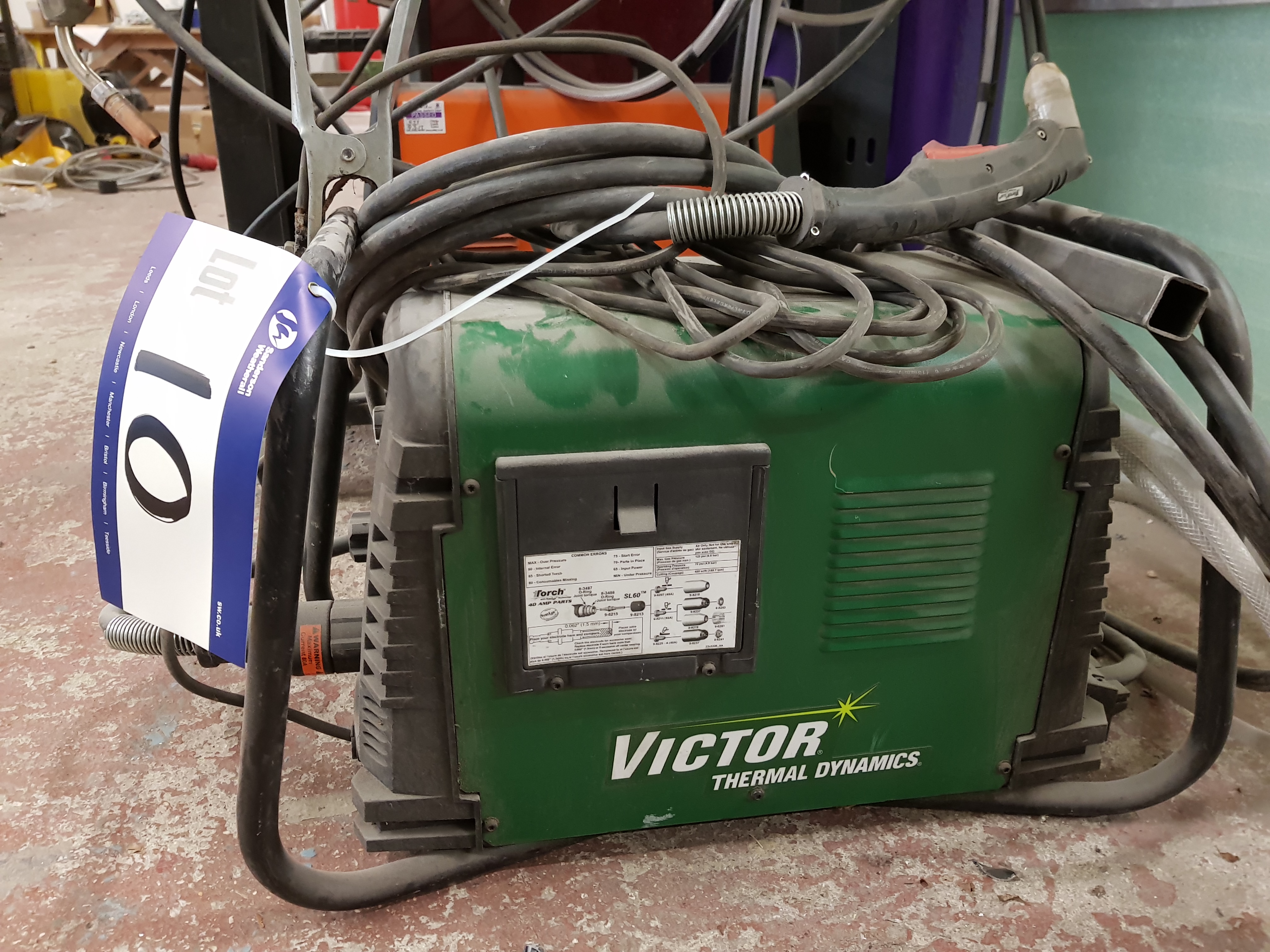 Victor Thermal Dynamics 40a Plasma Cutter
