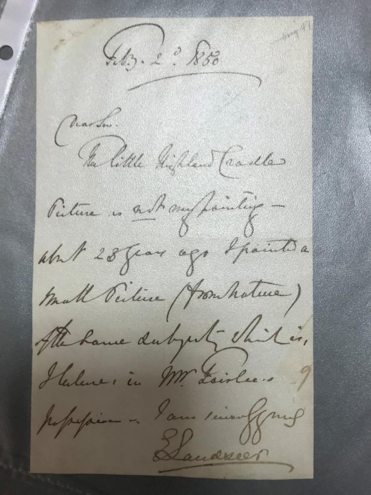 Collection of autograph letters signed. Michael Faraday FRS, 2pp, to a ...