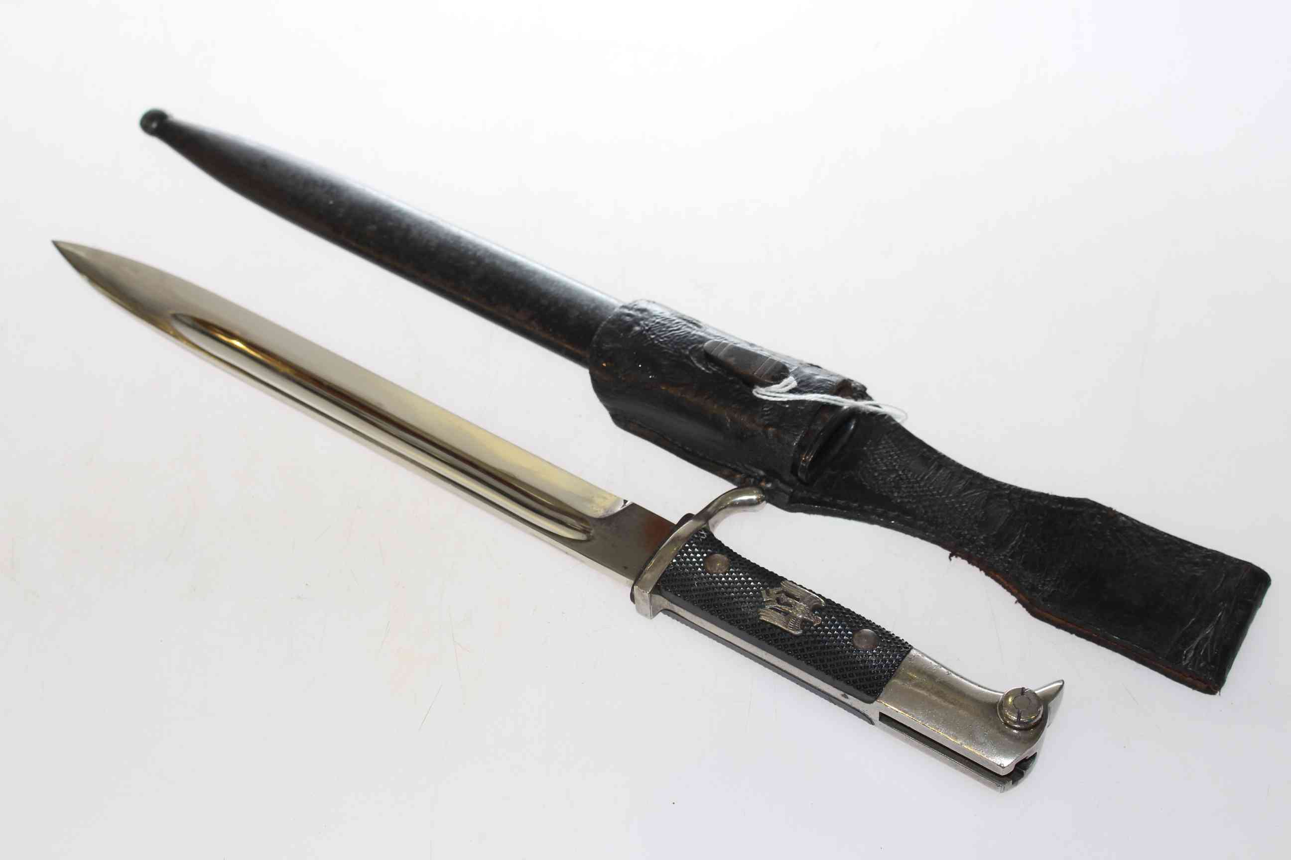 WWII Nazi ceremonial dress bayonet with eagle and Swastika emblem