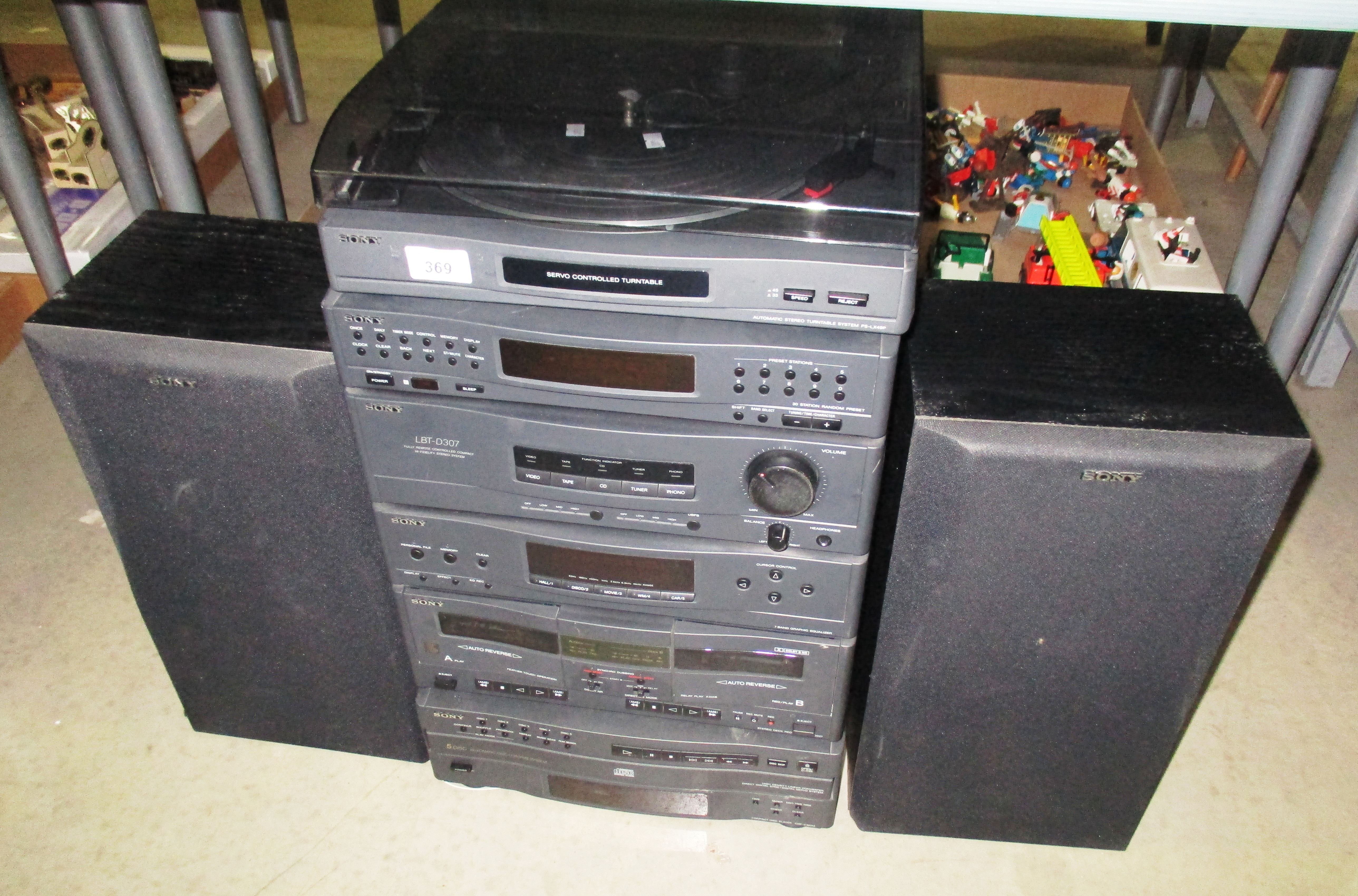 Sony LBT-D307 HiFi system