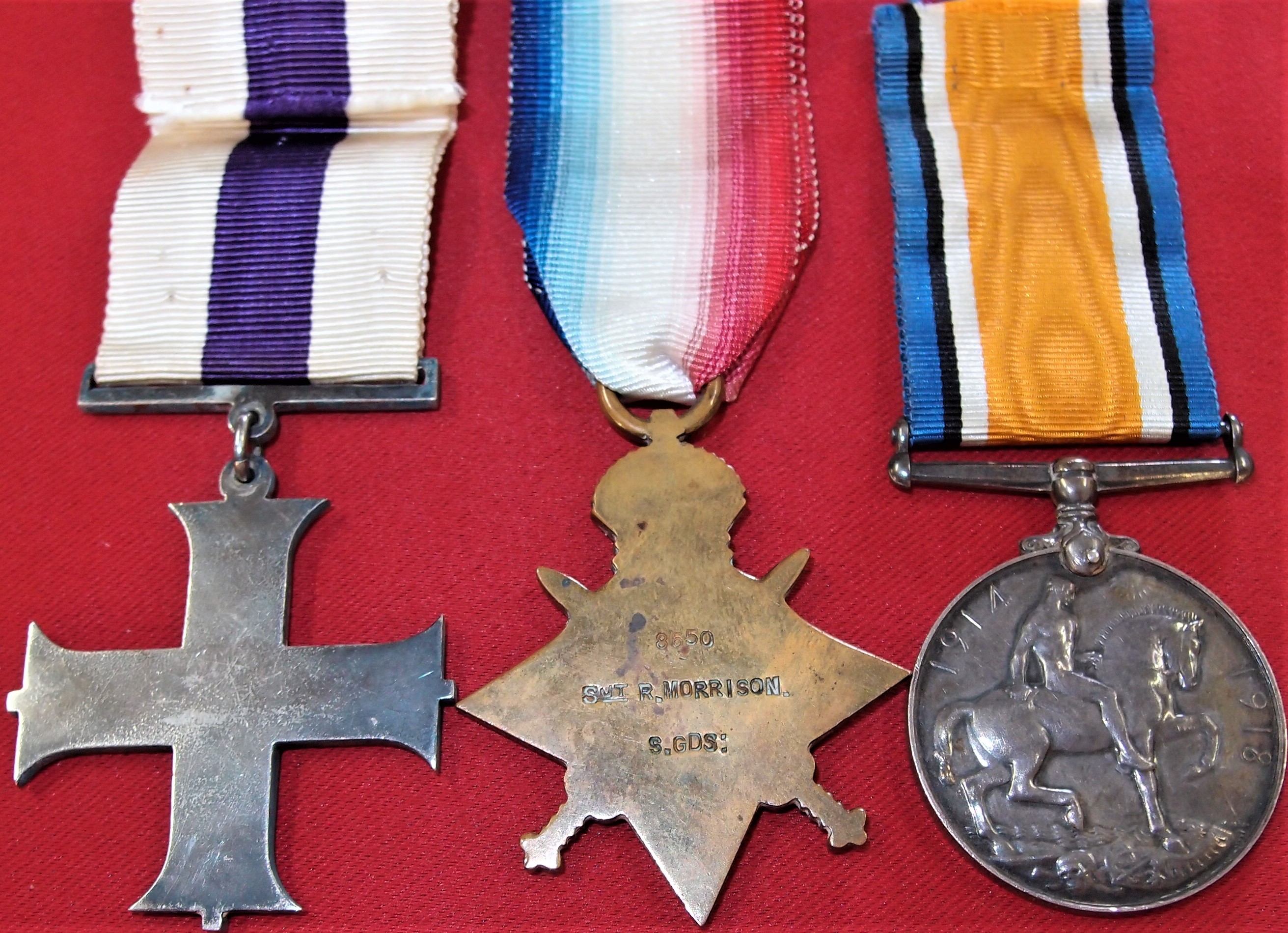 WW1 & WW2 Military Cross medal group to Captain Robert Morrison, late ...
