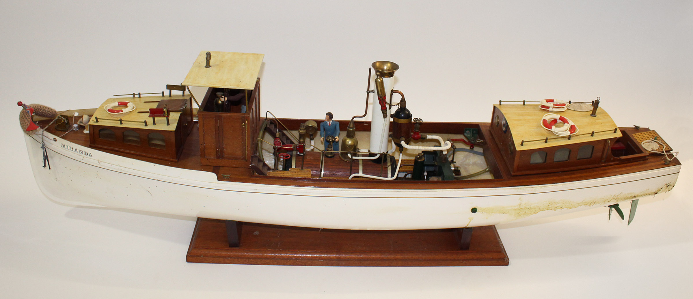 MODEL STEAM BOAT - MIRANDA a steam driven model Steam Boat the Miranda ...
