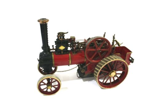 MODEL STEAM TRACTION ENGINE - 'MINNIE' a 1 inch scale kit built model ...