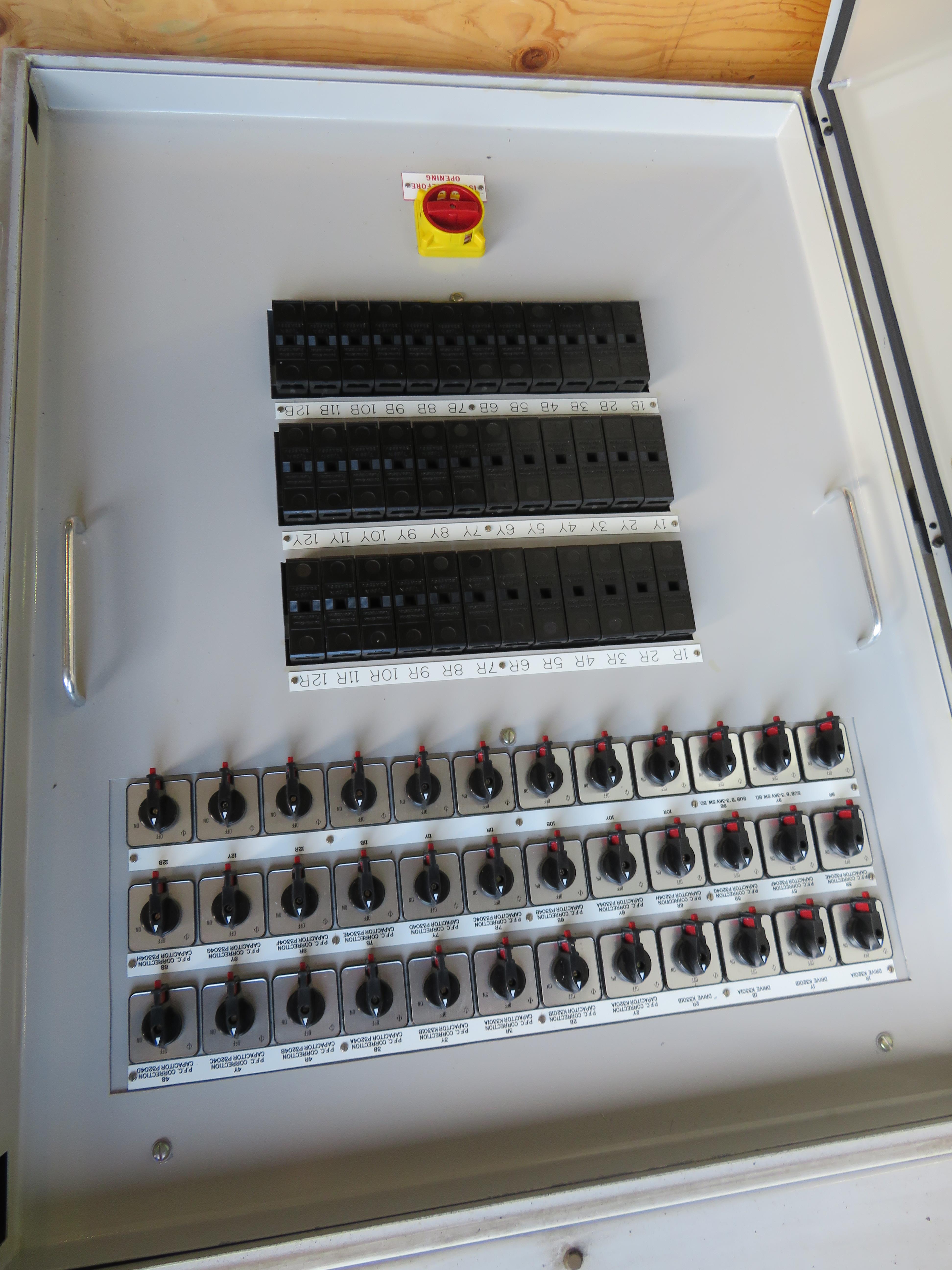 ANTI-CONDENSATION HEATER SWITCHBOARD AND CABINET