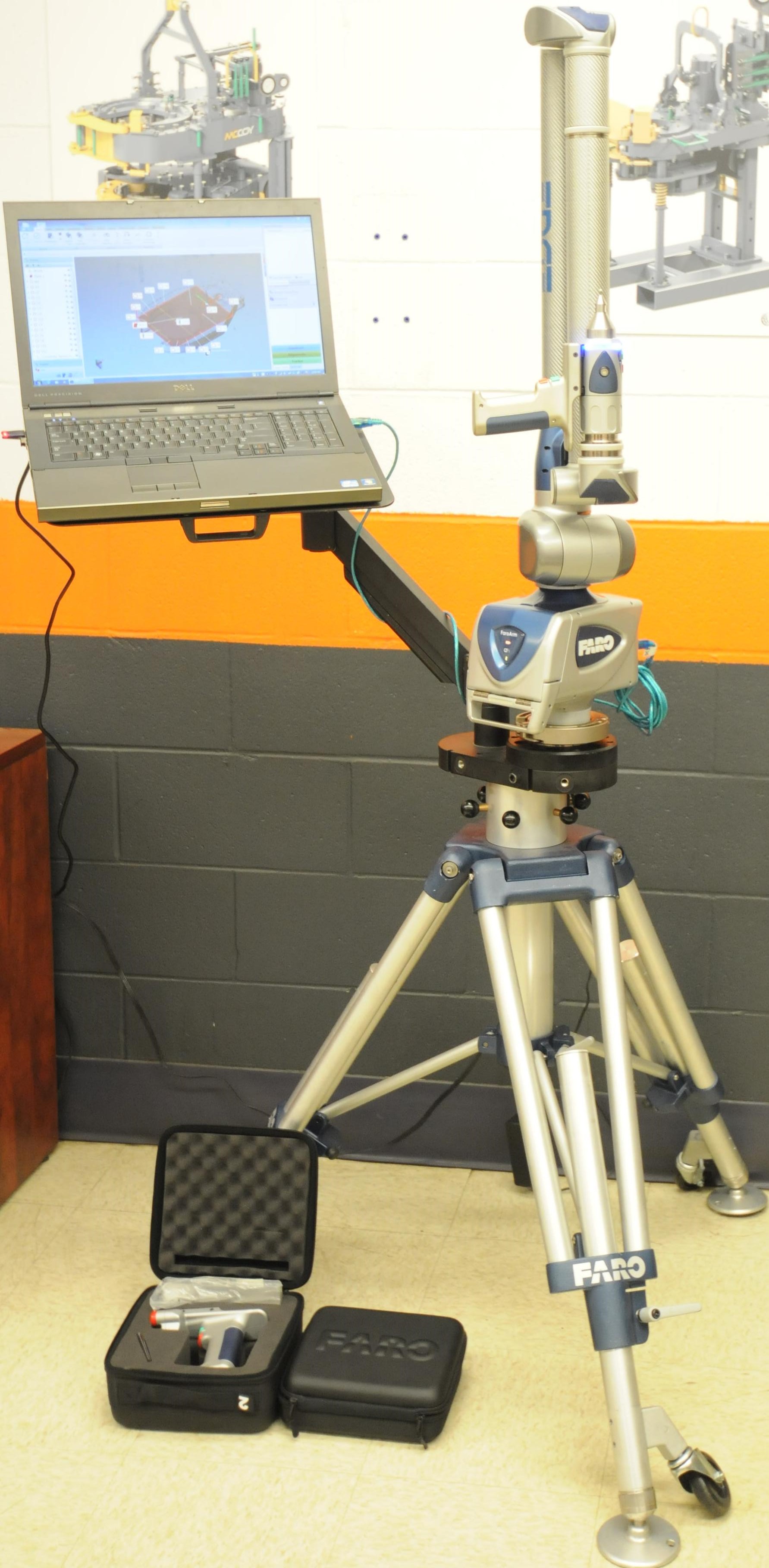 FARO (2011/RECERTIFIED O.E.M 2014) FAROARM EDGE PORTABLE CMM SET WITH ...