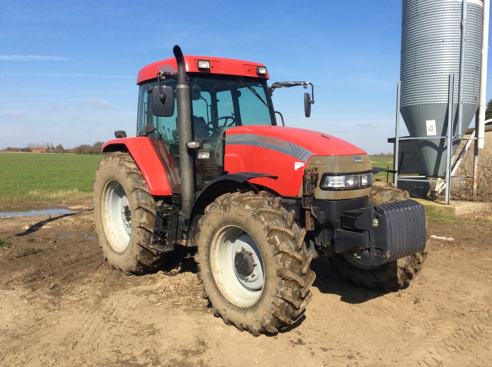 McCormick MC135 Power6 4WD tractor. Registration AY57 BOF. 2008. 2,728 ...