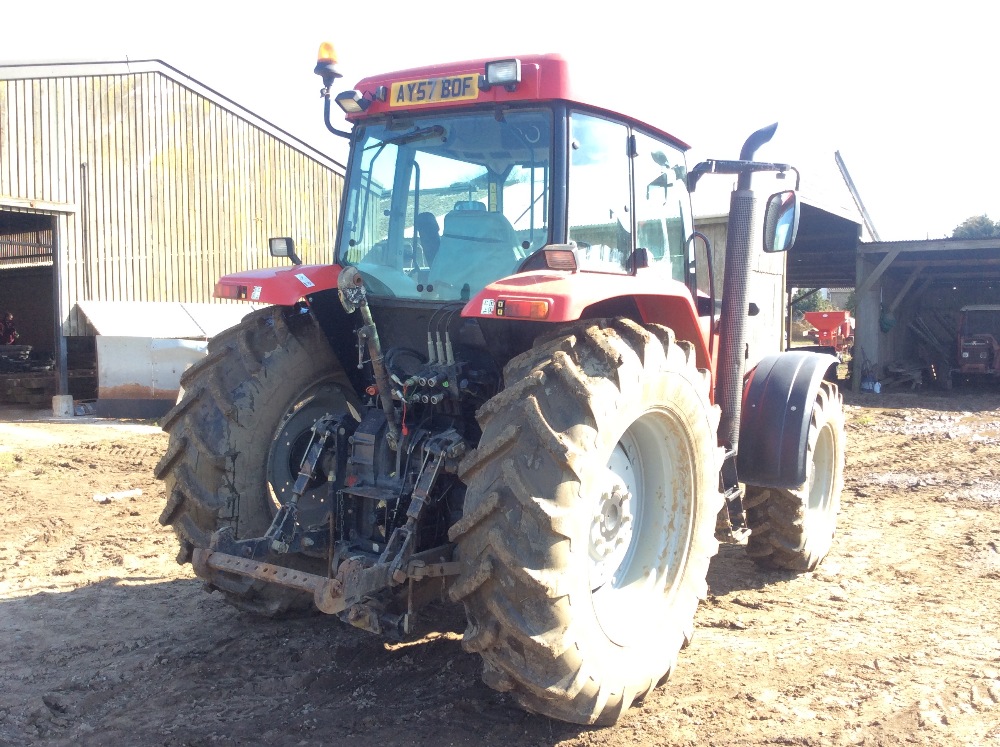 McCormick MC135 Power6 4WD tractor. Registration AY57 BOF. 2008. 2,728 ...