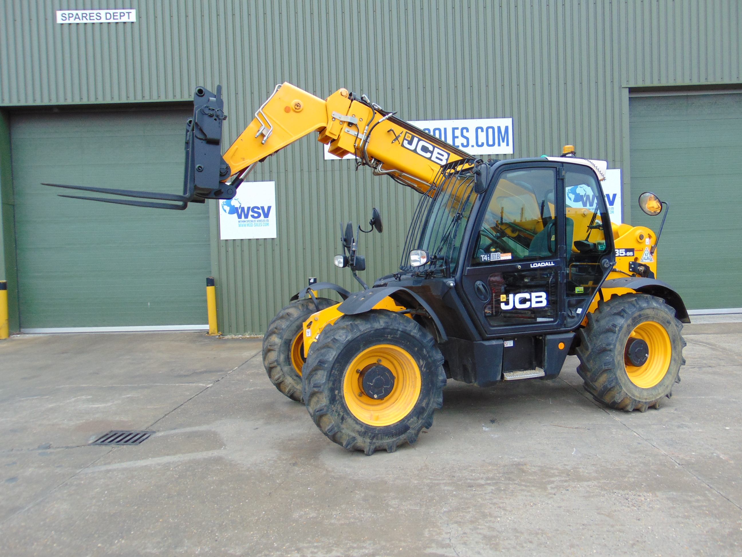 You are bidding on a 2015 JCB 535-95 Telehandler complete with fork ...