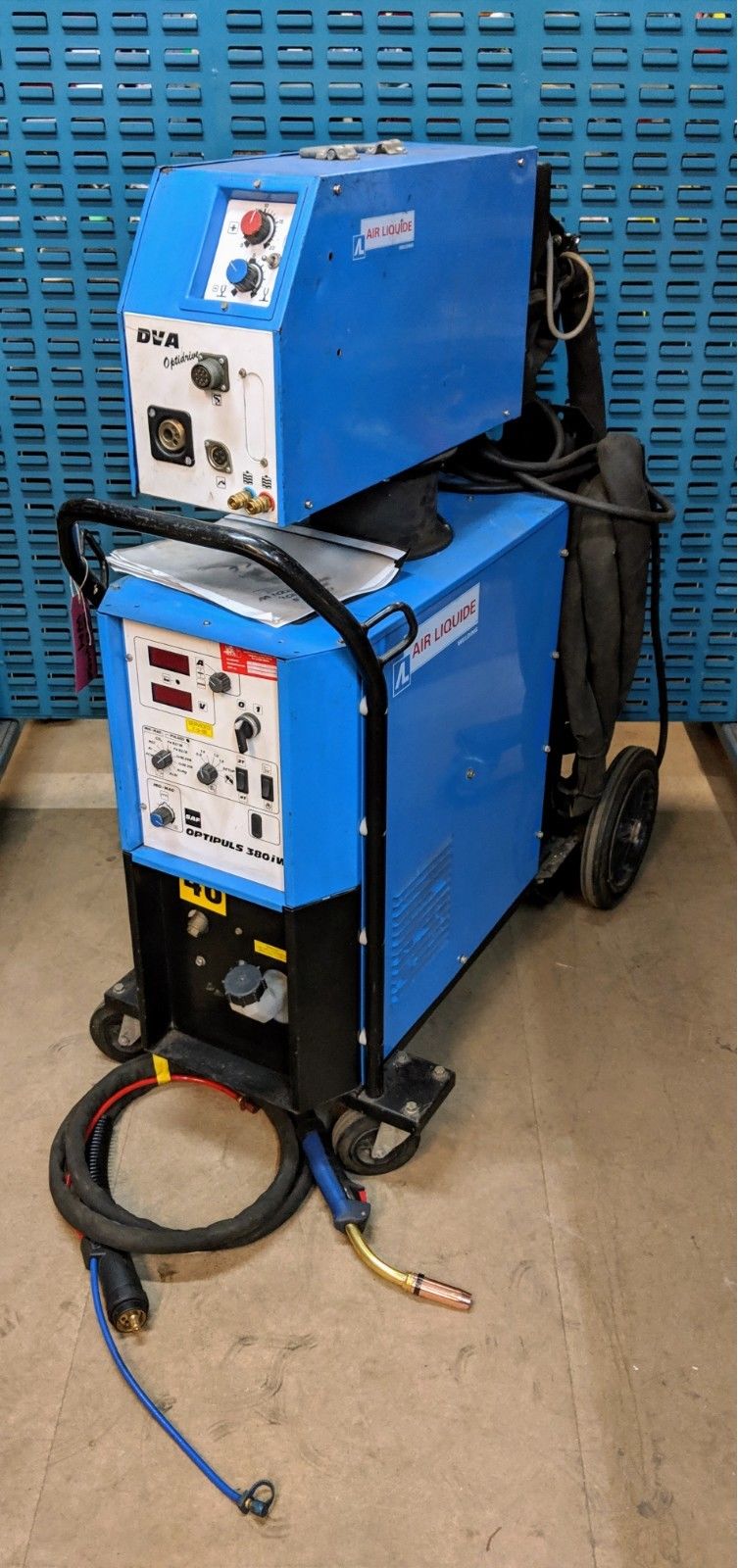 SAF Optipuls 380 i W Water cooled Pulse MIG Welder, heavy duty 350A ...