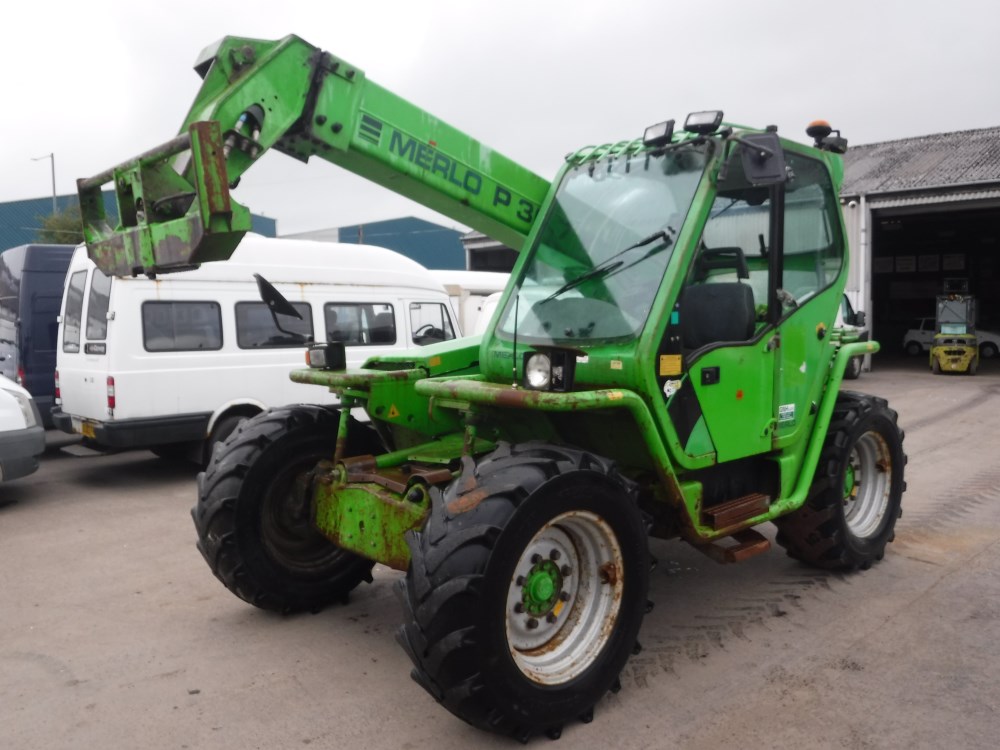 03 reg MERLO PANORAMIC P30.7K TELEHANDLER, 9419 HOURS (DIRECT COUNCIL ...