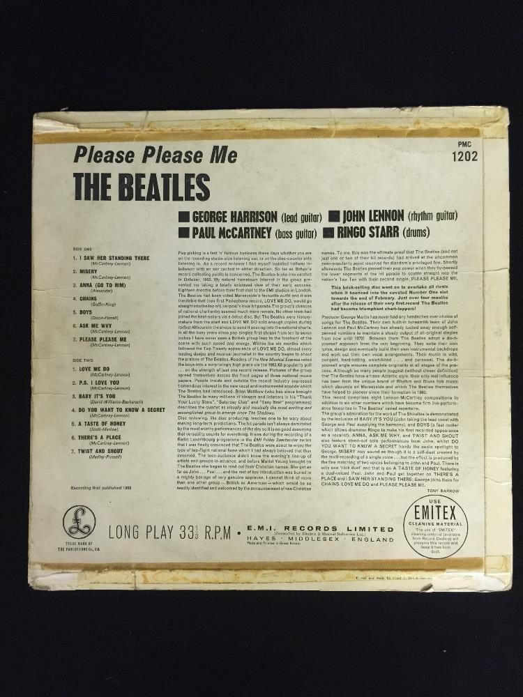 THE BEATLES - PLEASE PLEASE ME MONO THIRD - A rare third mono pressing ...