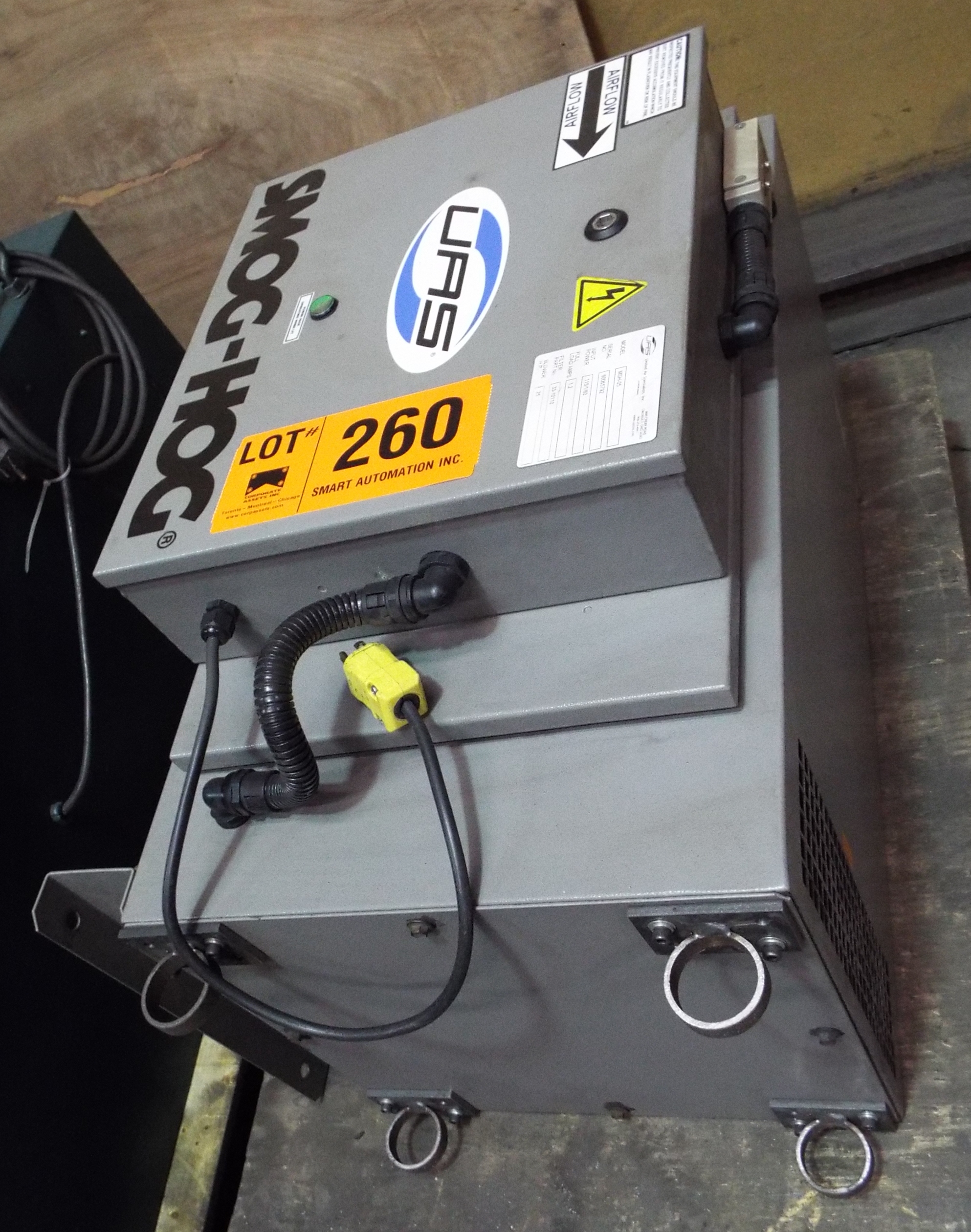 SMOG-HOG MSH-05 SELF-CONTAINED ELECTROSTATIC PRECIPITATOR