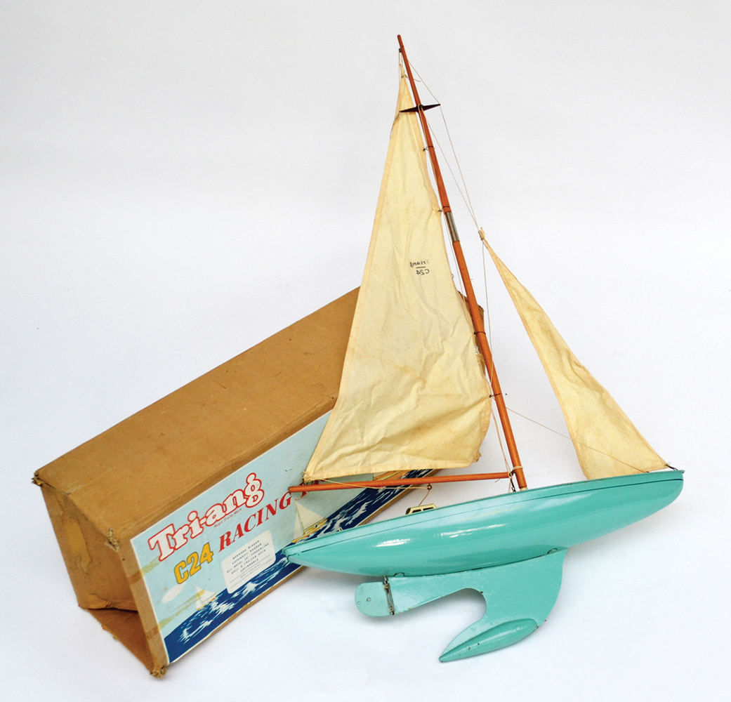A good Triang C24 racing yacht, "Bermuda rigged, automatic rudder, all ...