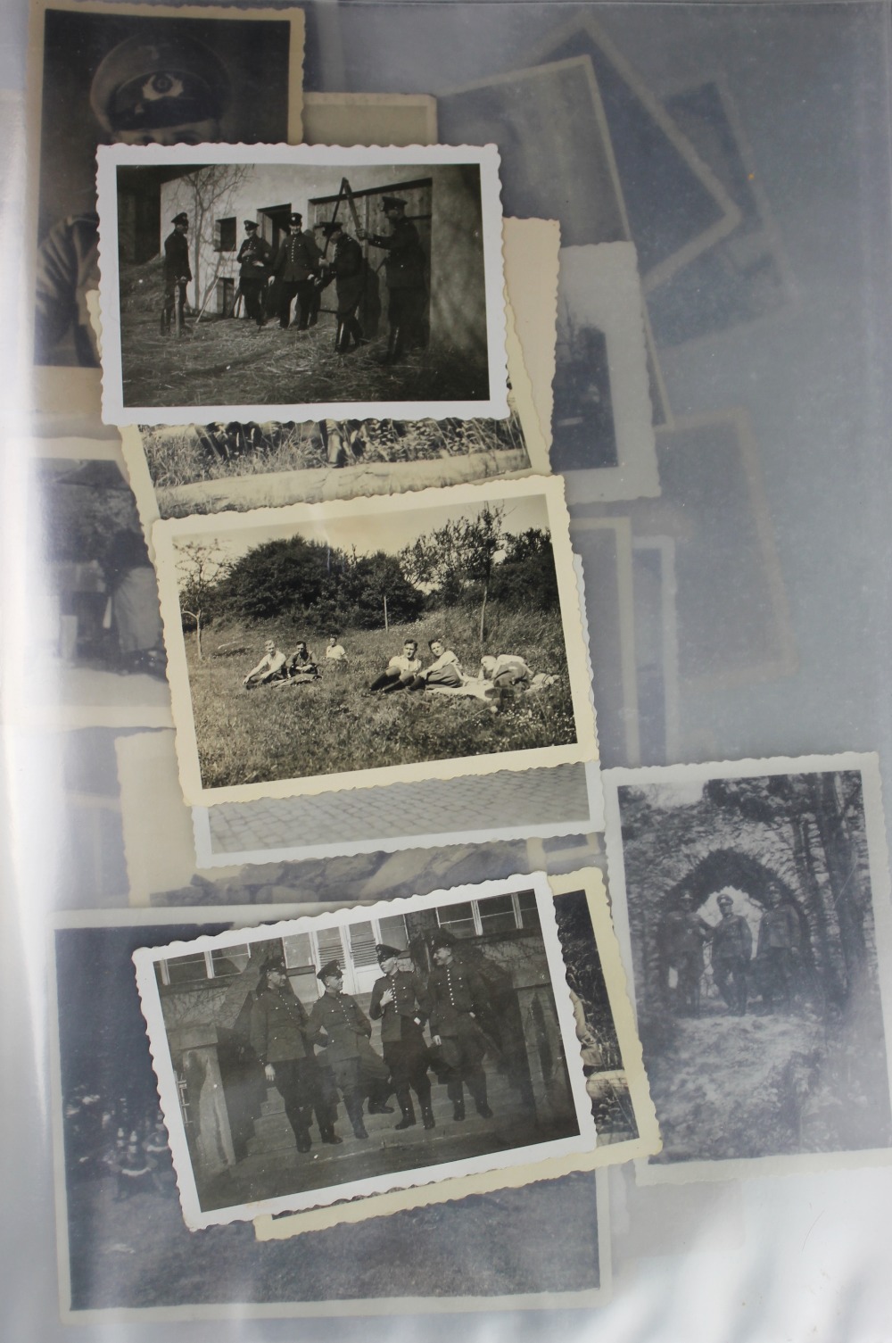 A collection of World War II German photographs from a veteran of the ...