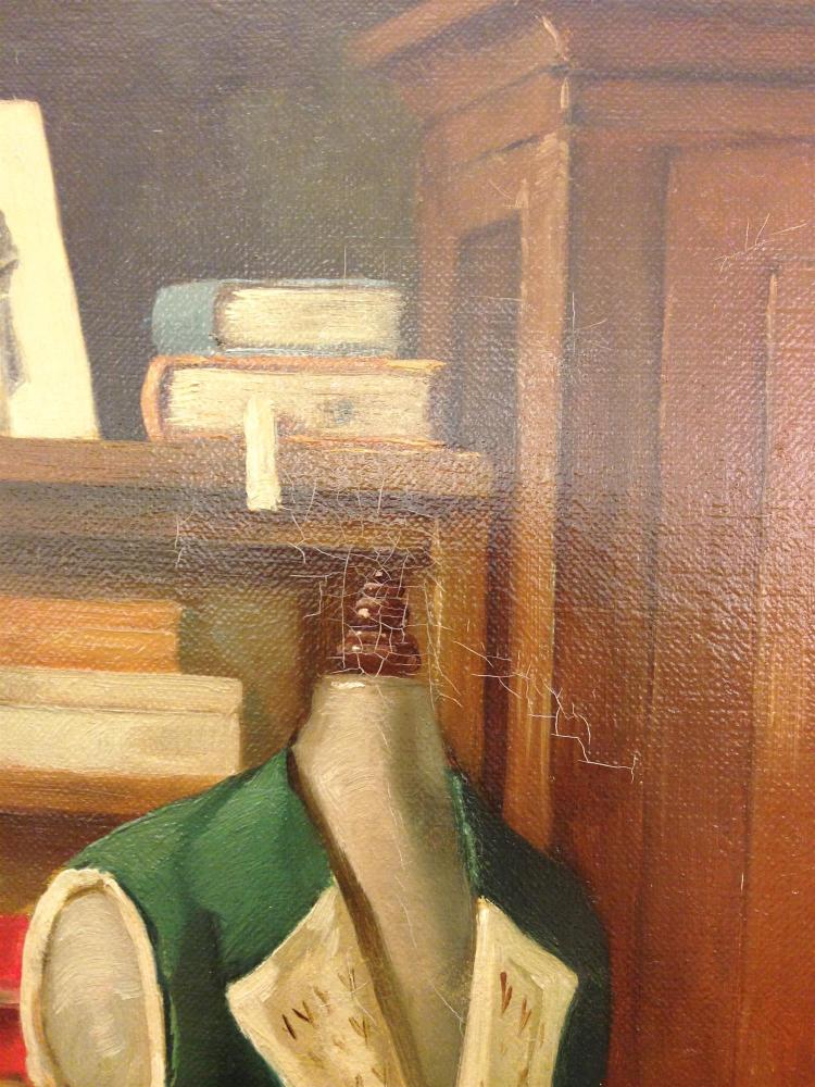 Hermann Richter (German, 1875-1941) The Tailor signed lower right "H ...