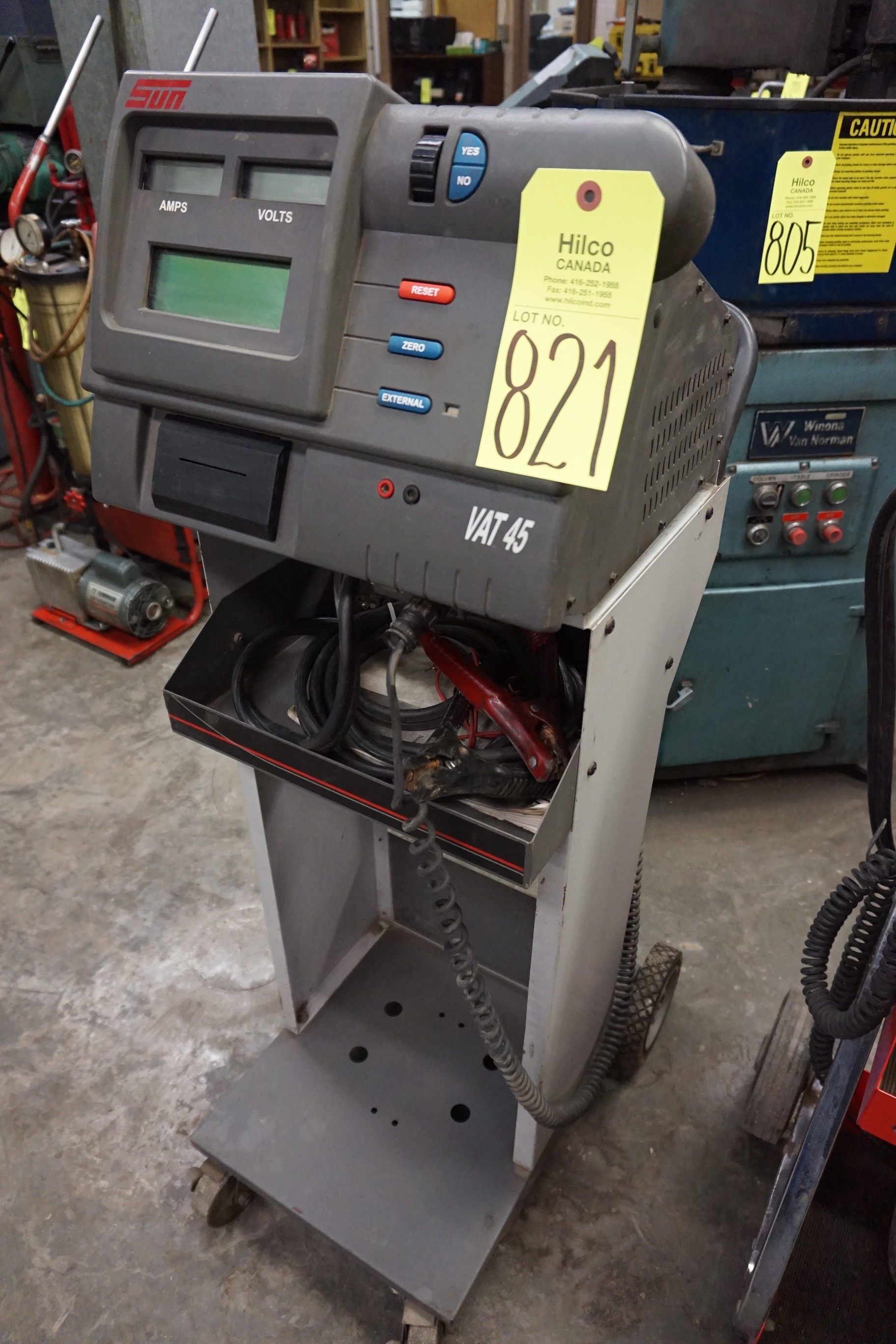 Sun Model VAT 45 Battery Starting & Charging System with SOI Amp Probe