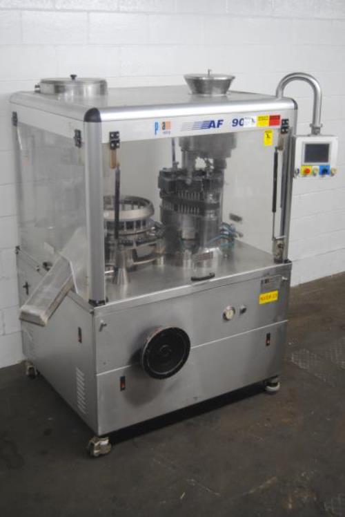 PAM Pharmaceutical model AF-90T Capsule Filler: - Fully automatic ...