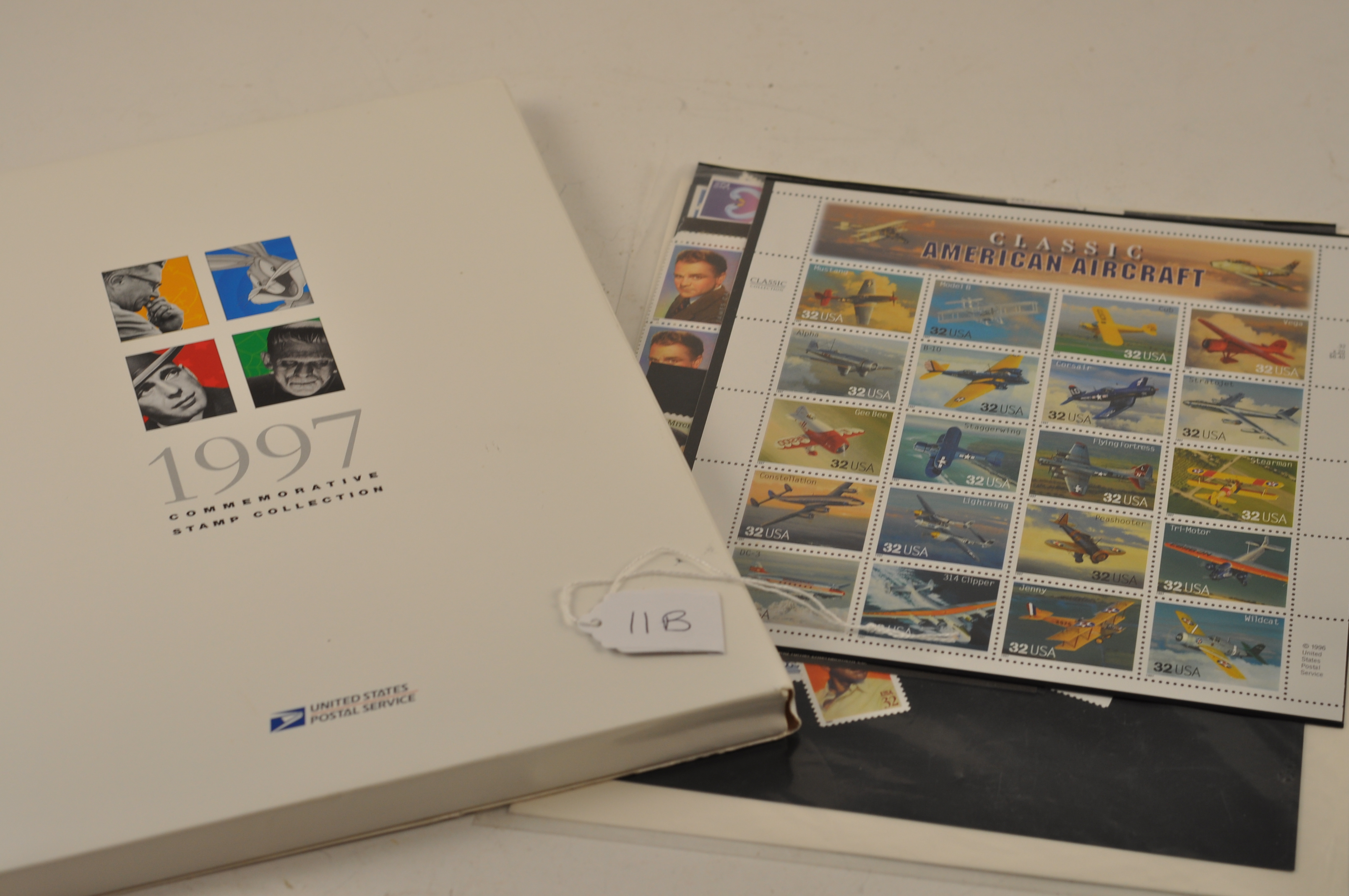 UNITED STATES POSTAL SERVICE COMMEMORATIVE STAMP COLLECTION BOOK 1997 ...