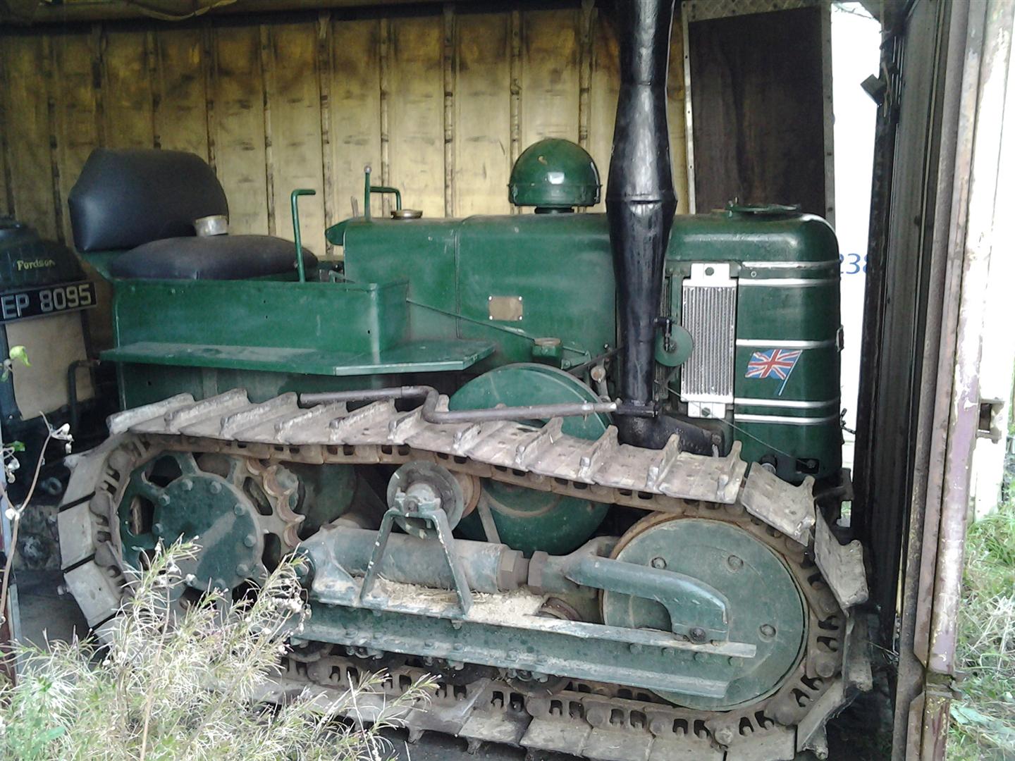 1947 FOWLER VF single cylinder diesel CRAWLER TRACTOR Serial No. 470016 ...