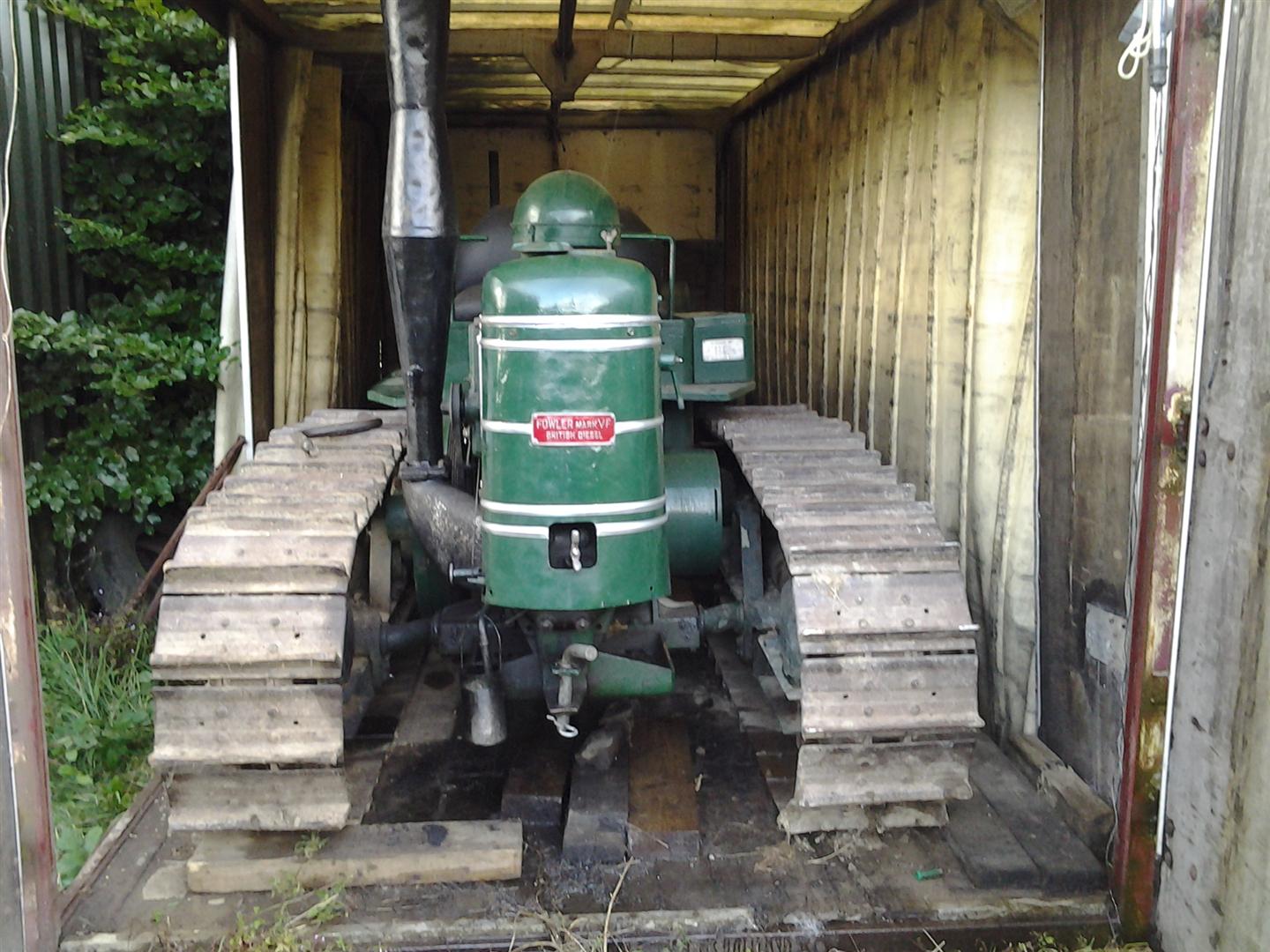 1947 FOWLER VF single cylinder diesel CRAWLER TRACTOR Serial No. 470016 ...