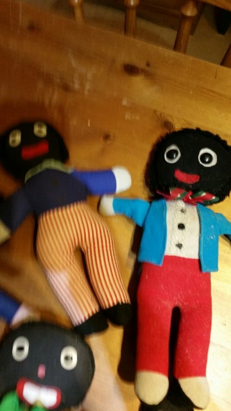 Collection of "Golliwog" Golly dolls. Varying ages and conditions ...