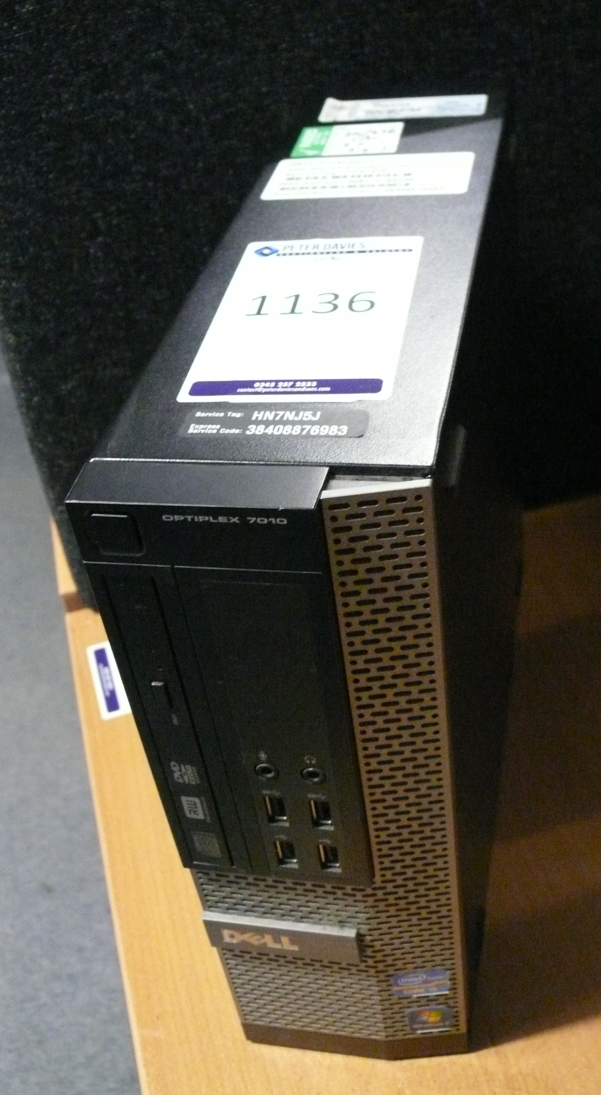 Dell Optiplex 7010 Core i5 Desktop Computer (service tag: Hn7nj5j)