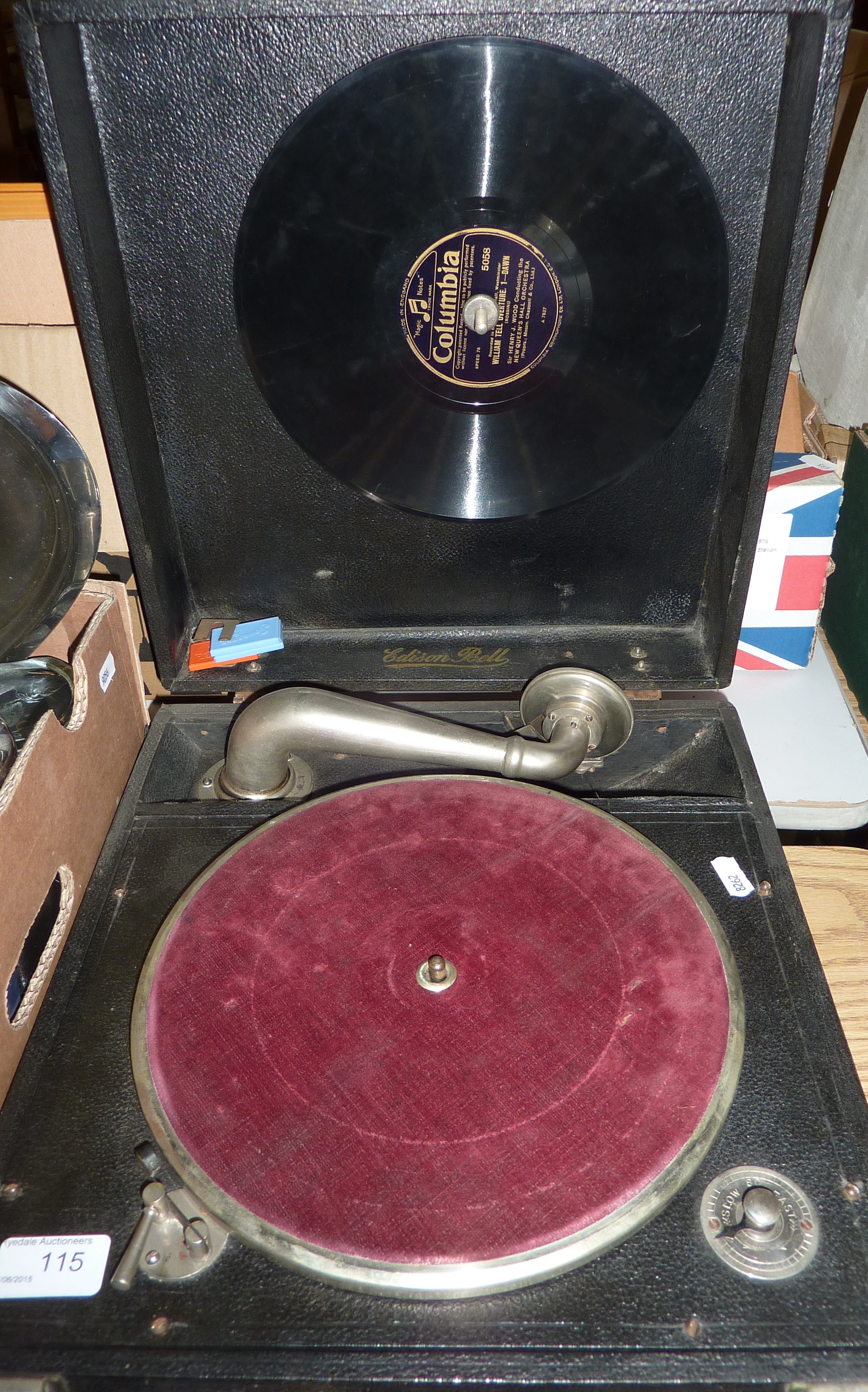 Edison Bell gramophone