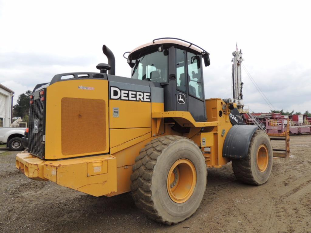 2012 John Deere 624K High Lift Wheel Loader, Quick Attach, 20.5R25 ...