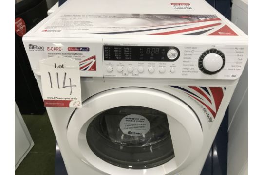 Ex Display Ebac Washing Machine - White - RRP£479 Model: AWM86D2-WH 8KG ...