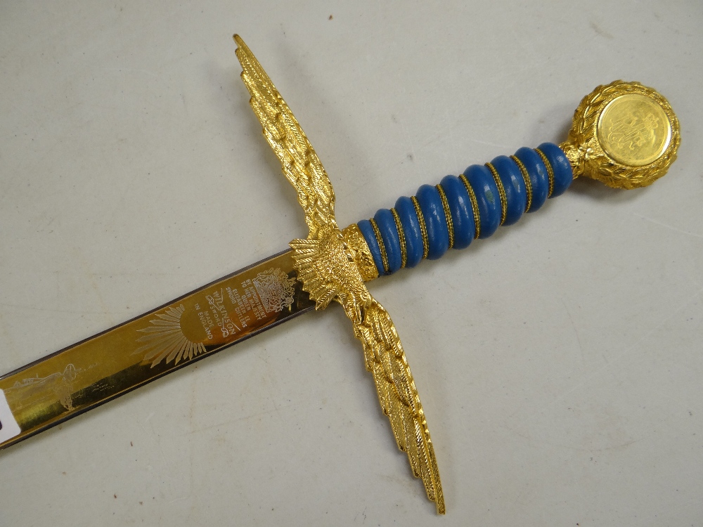 Wilkinson sword to commemorate the fiftieth anniversary of the Battle ...