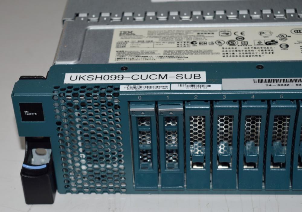 1 x Cisco MCS 7800 Series Media Convergence Server - Model MCS7835I3-K9 ...