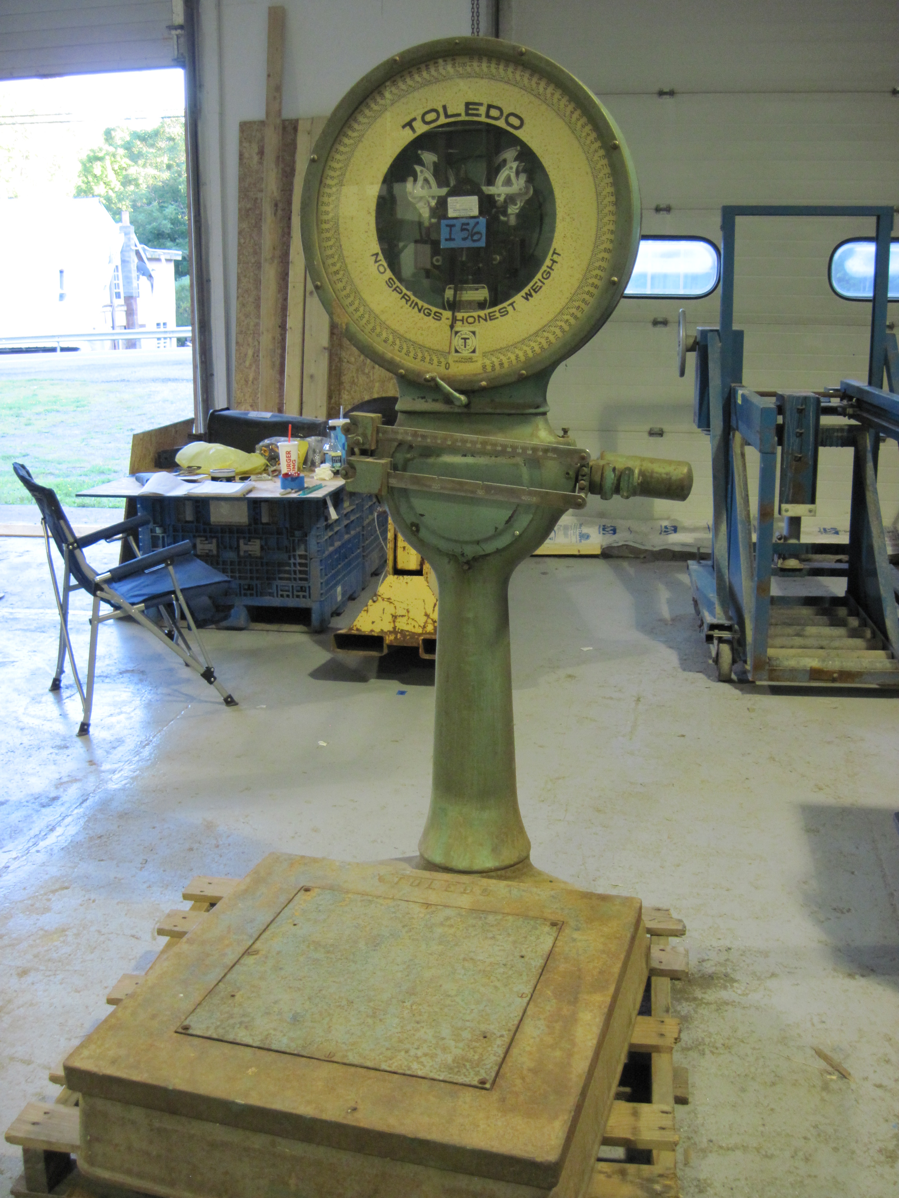 Toledo Scale Model 8821 FC, Capacity 1,600 LBS (Loc. REW7)